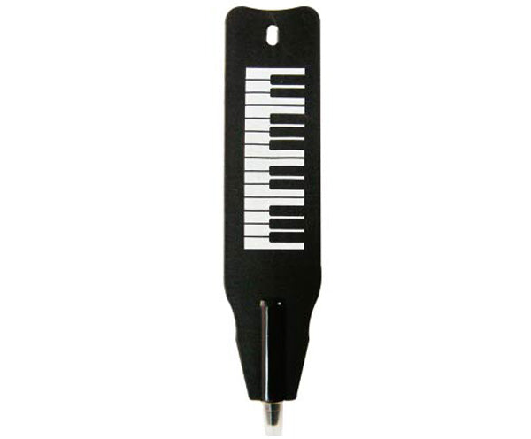 Bookmark Pen-Black Piano Keys | roycemusic