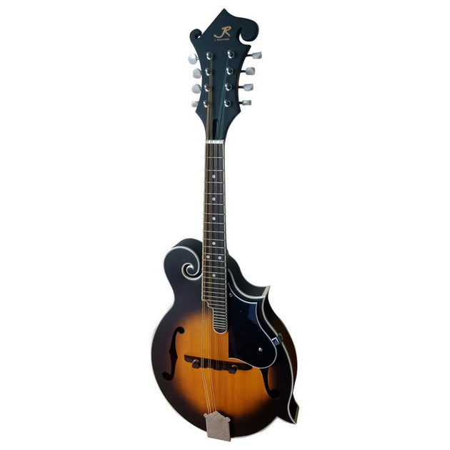 J.Reynolds Deluxe F-Style Mandolin in Satin Tobacco Sunburst | roycemusic