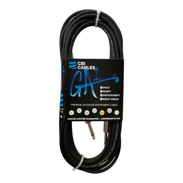 Cbi 20 ft Guitar Cable GA1-20 | roycemusic