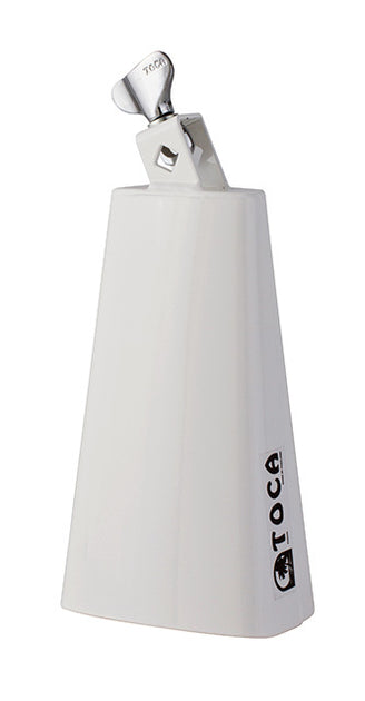 Toca Contemporary Series Bongo Bell in White | roycemusic