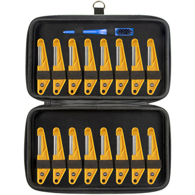 Music Nomad Diamond Coated Nut File Complete Shop Set (16-Pce) | roycemusic